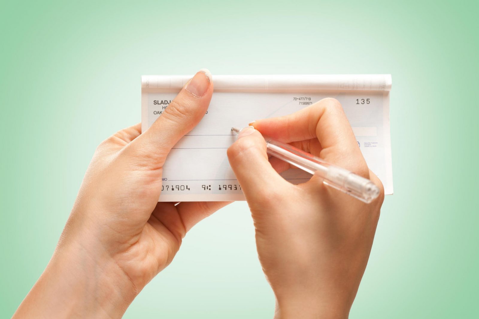 Cómo se llena fácilmente un cheque en Estados Unidos